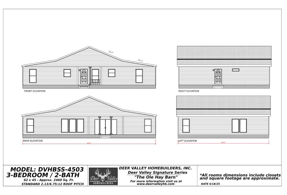 Signature Series The Ole Hay Barn DVHBSS-4503 - Texas Built Mobile Homes